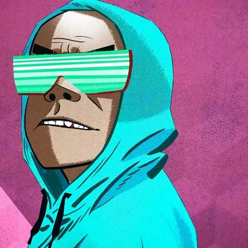 Gorillaz Russel Ghost