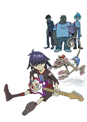 Gorillaz Demon Days Album Cover
