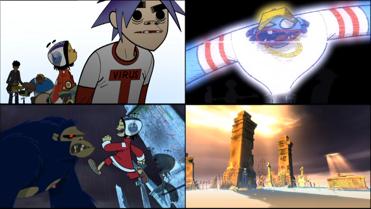 Clint Eastwood (Music Video) | Gorillaz Wiki | Fandom