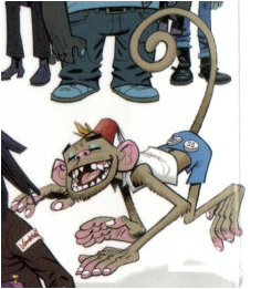 Mike the Monkey | Gorillaz Wiki | Fandom