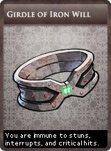 Girdle of Iron Will | Kongai Wiki | Fandom