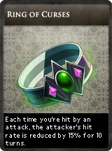 Ring of Curses | Kongai Wiki | Fandom