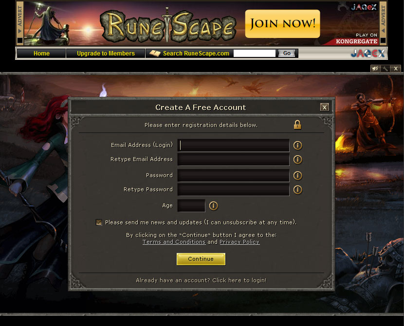 Runescape | Kongregate Wiki | Fandom
