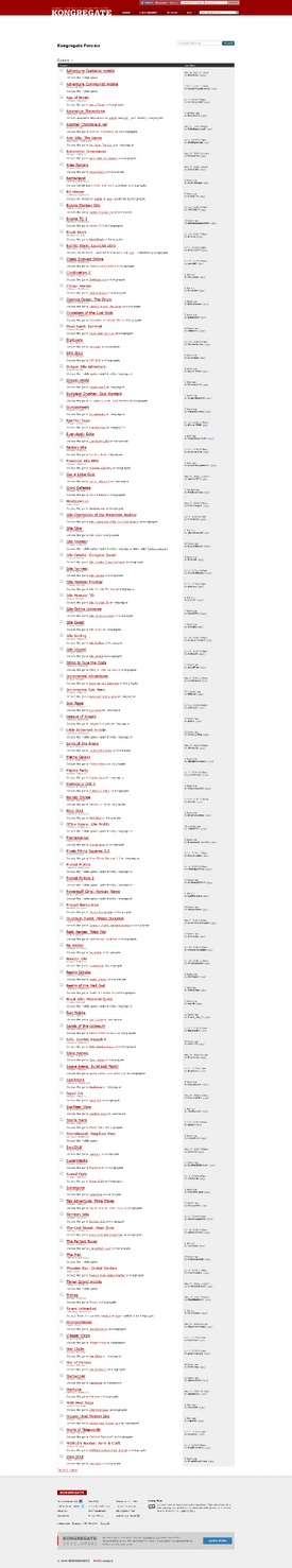 Game Forums Kongregate Wiki Fandom
