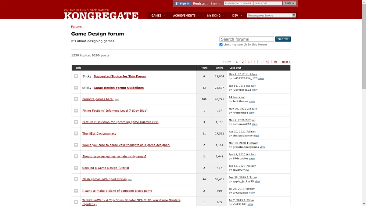 Game Design forum | Kongregate Wiki | Fandom