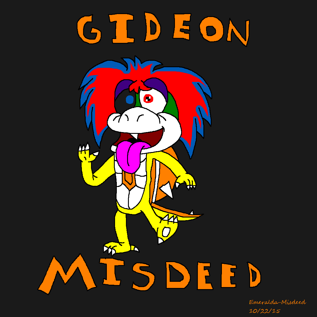 Gideon Misdeed | Koopa Artists Wikia | Fandom