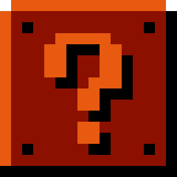 8 Bit Mario Question Block