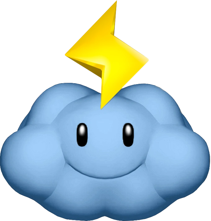 Lightning Cloud | Koopa Kart Wiki | Fandom