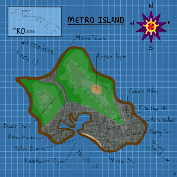 Metro Island | Knock-Out Wiki | Fandom
