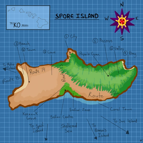 Spore Island | Knock-Out Wiki | Fandom