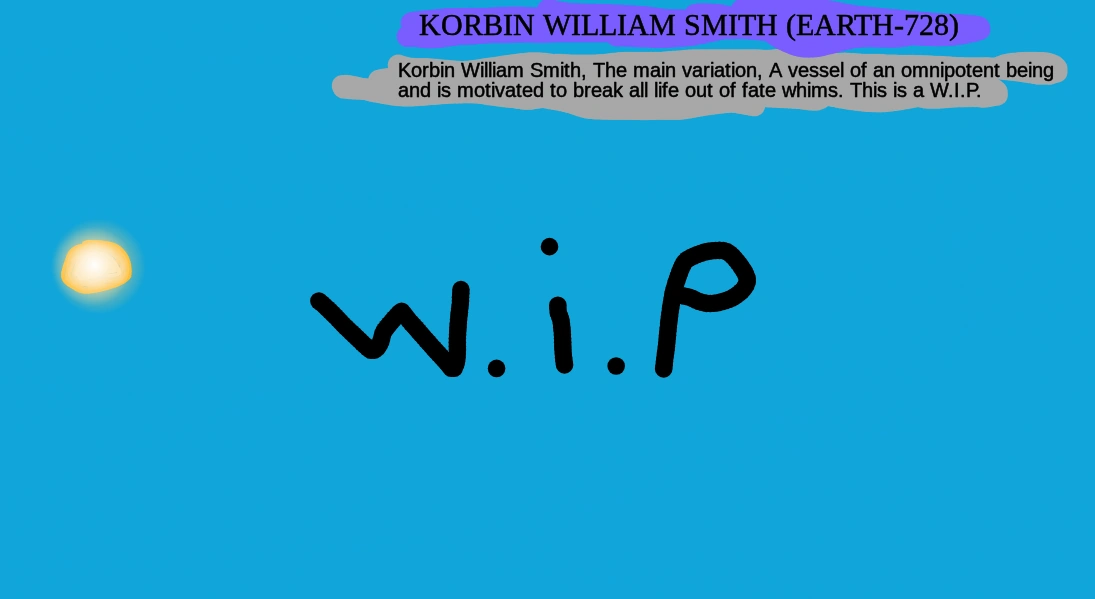 Korbin William Smith (Earth-728)/Gallery | Korverse Wiki | Fandom