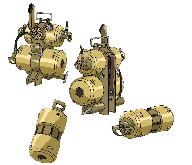 Steam Gun | Koutetsujou no Kabaneri -Kabaneri of the Iron Fortress ...