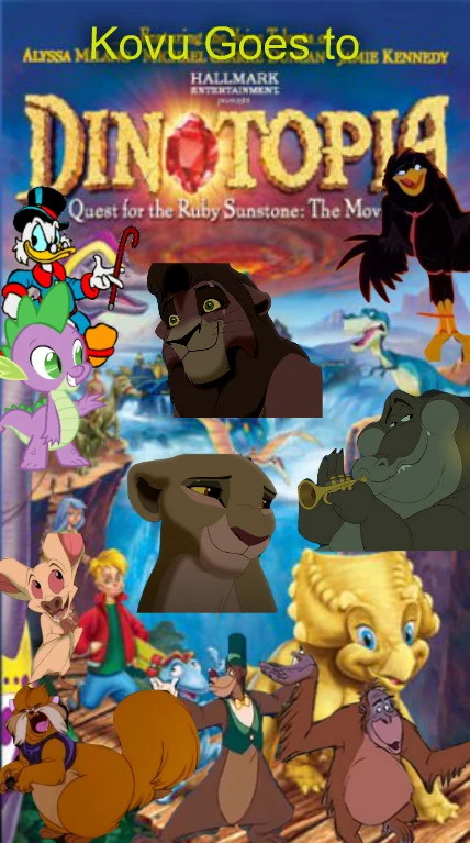 Kovu Goes to Dinotopia: Quest for The Ruby Sunstone | Kovu and His Team ...