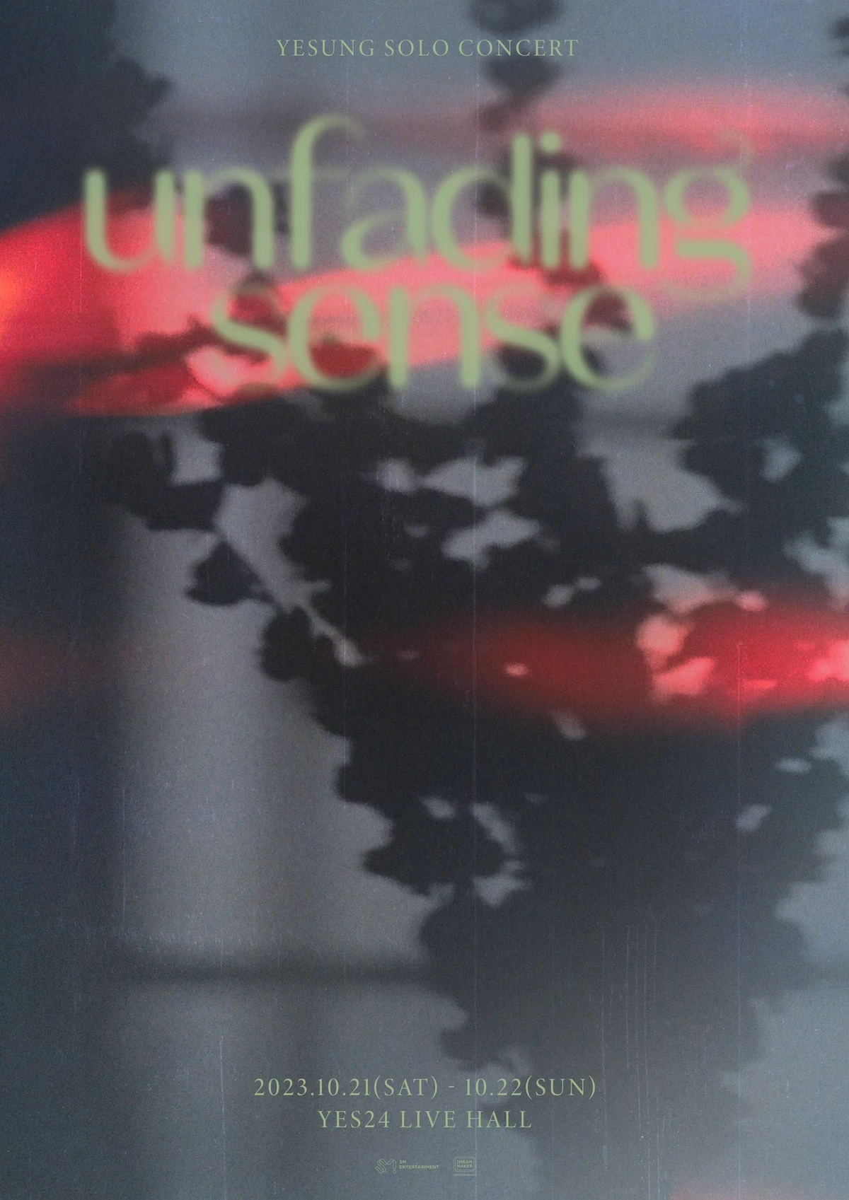 Yesung Solo Concert - Unfading Sense | Kpop Wiki | Fandom
