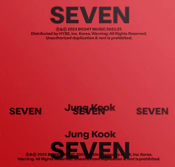 Seven | Kpop Wiki | Fandom