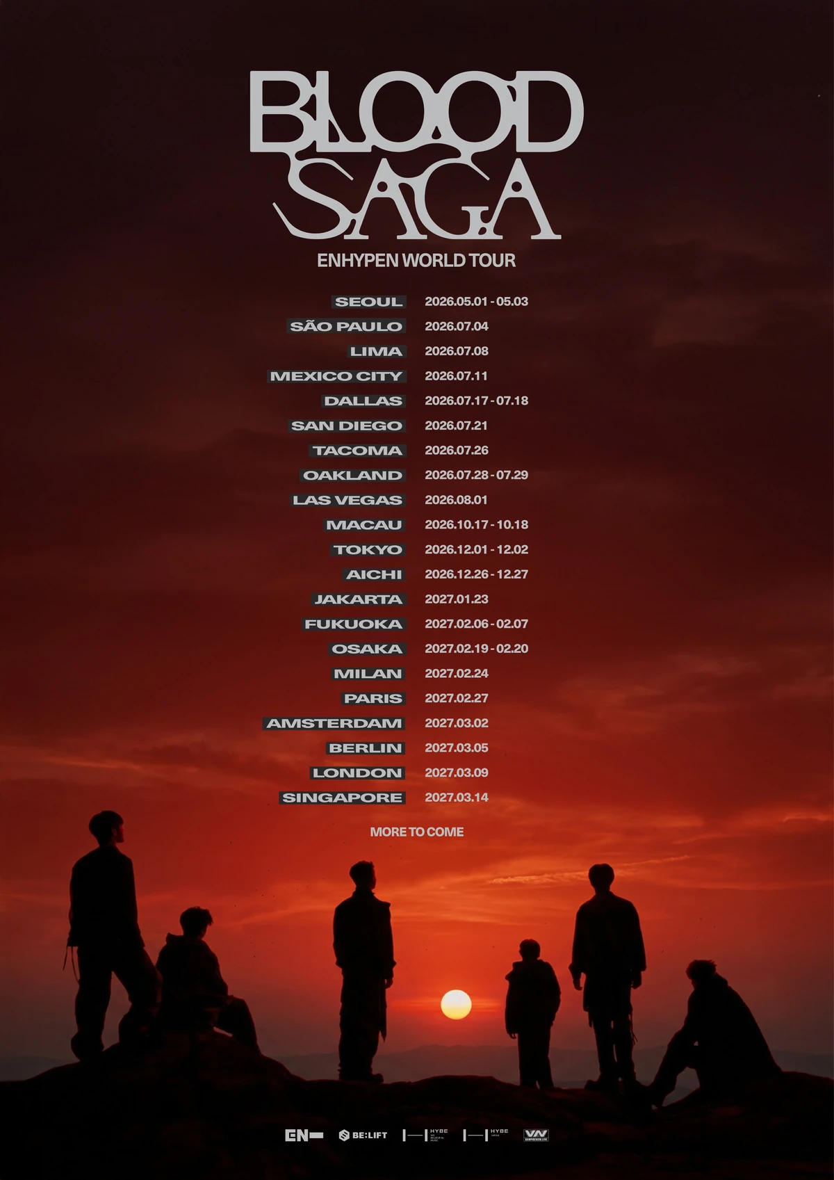 ENHYPEN World Tour 'Blood Saga' | Kpop Wiki | Fandom