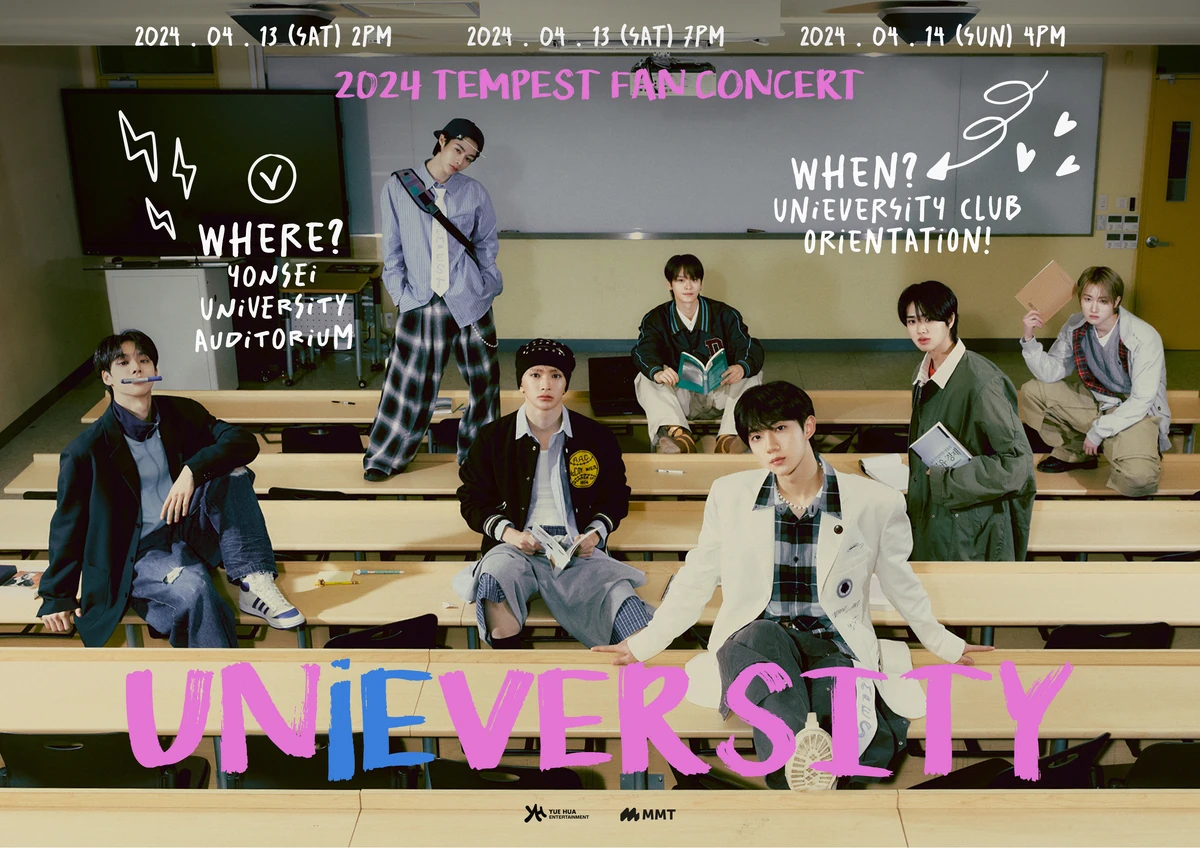 2024 TEMPEST Fan Concert 'UNiEVERSITY' | Kpop Wiki | Fandom