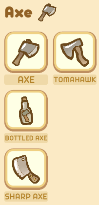 Axe/Trait | Kraft&Slash Wiki | Fandom