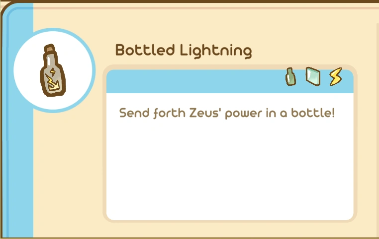Bottled Lightning | Kraft&Slash Wiki | Fandom