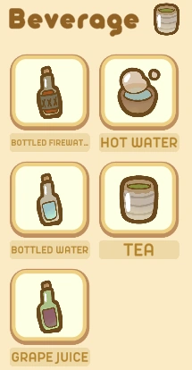 Beverage | Kraft&Slash Wiki | Fandom