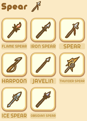 Spear/Trait | Kraft&Slash Wiki | Fandom