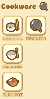Cookware/Primary Trait | Kraft&Slash Wiki | Fandom