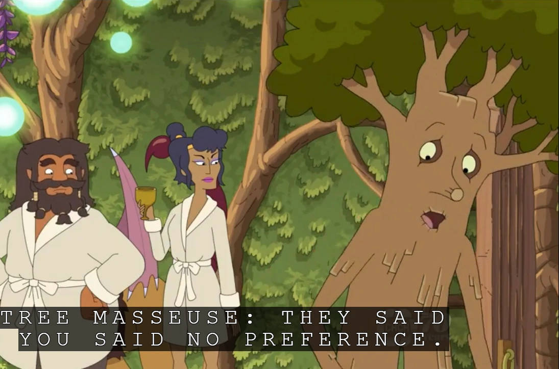 Tree Masseuse | Krapopolis Wiki | Fandom