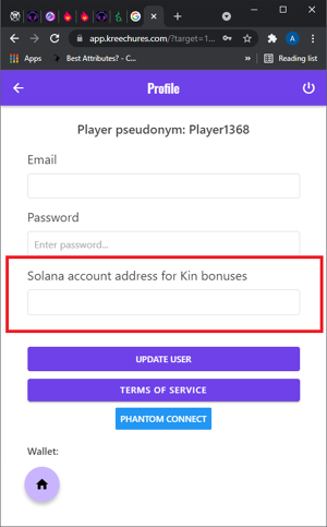 How to add your Solana address | Kreechures Wiki | Fandom