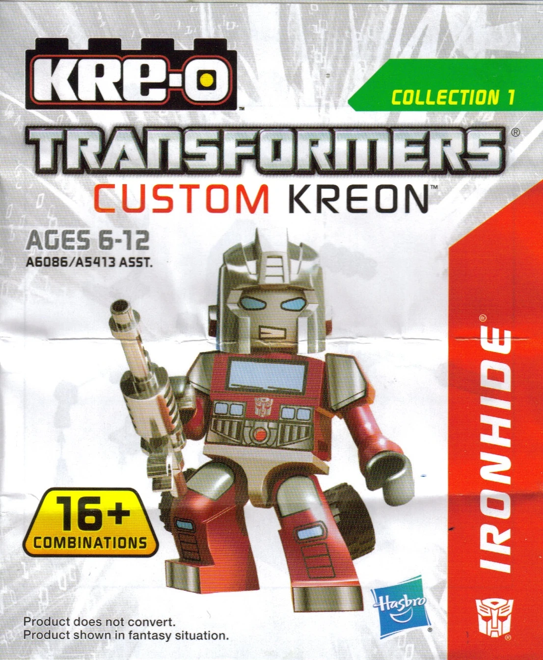 Instructions Custom Ironhide | Kre-O Wiki | Fandom