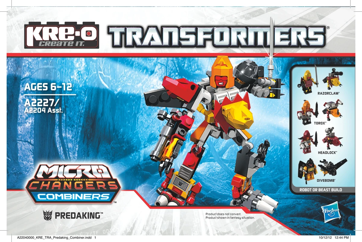 Instructions Predaking | Kre-O Wiki | Fandom