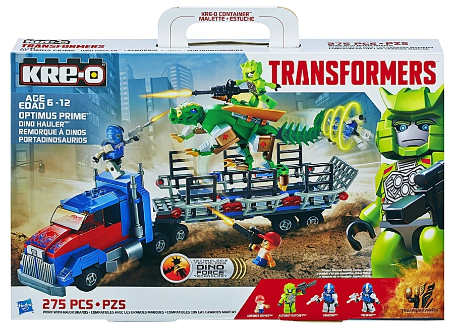 Optimus Prime Dino Hauler | Kre-O Wiki | Fandom