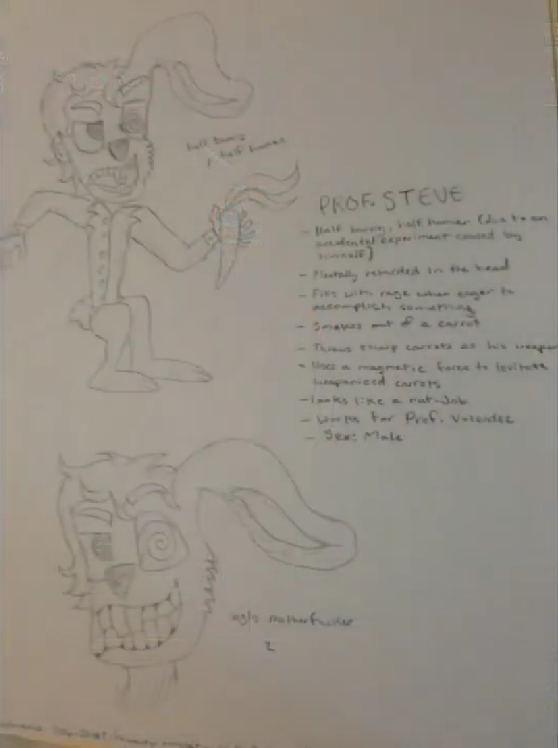 Prof. Steve | Kriya Studios Wiki | Fandom