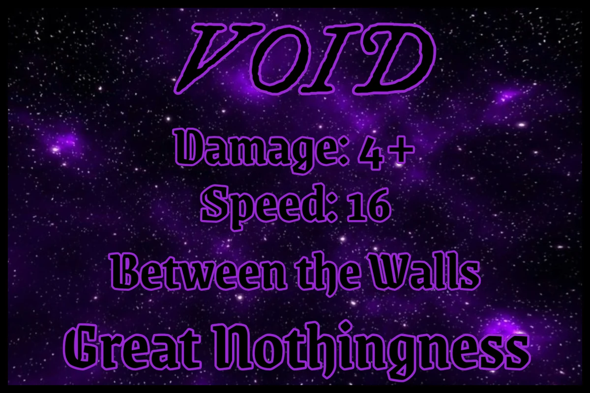 Void | Killstreak Sword Fighting Universe Wiki | Fandom