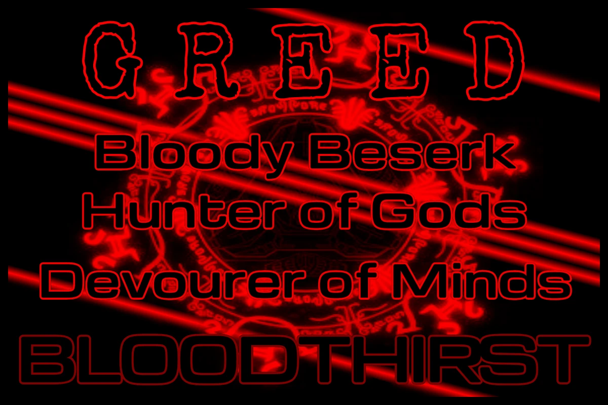 Greed | Killstreak Sword Fighting Universe Wiki | Fandom