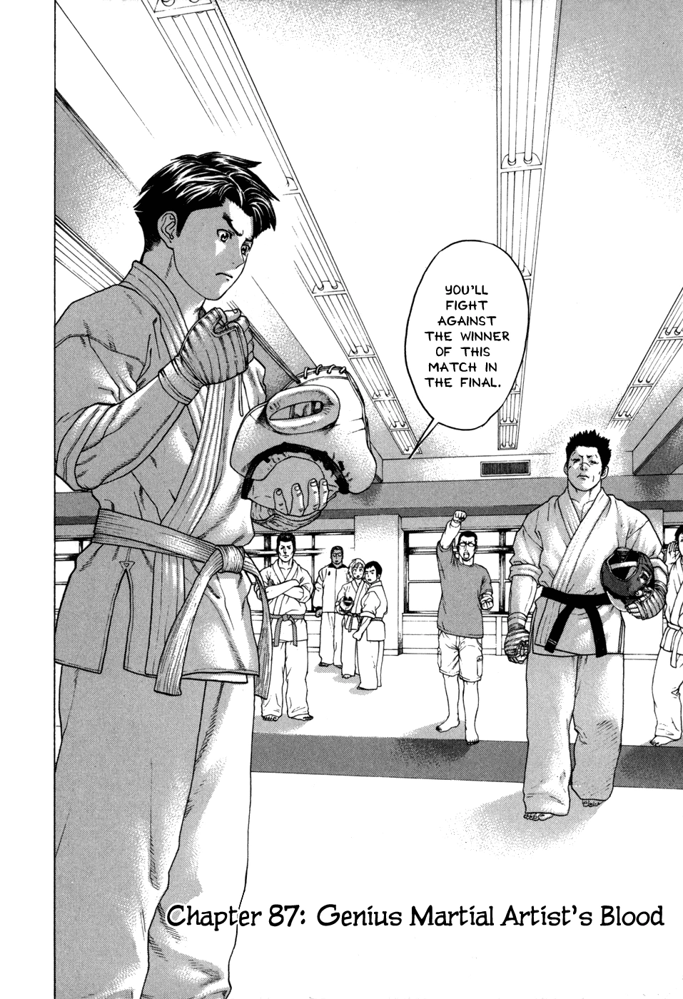 Chapter 87 | Karate Shoukoushi Kohinata Minoru Wiki | Fandom