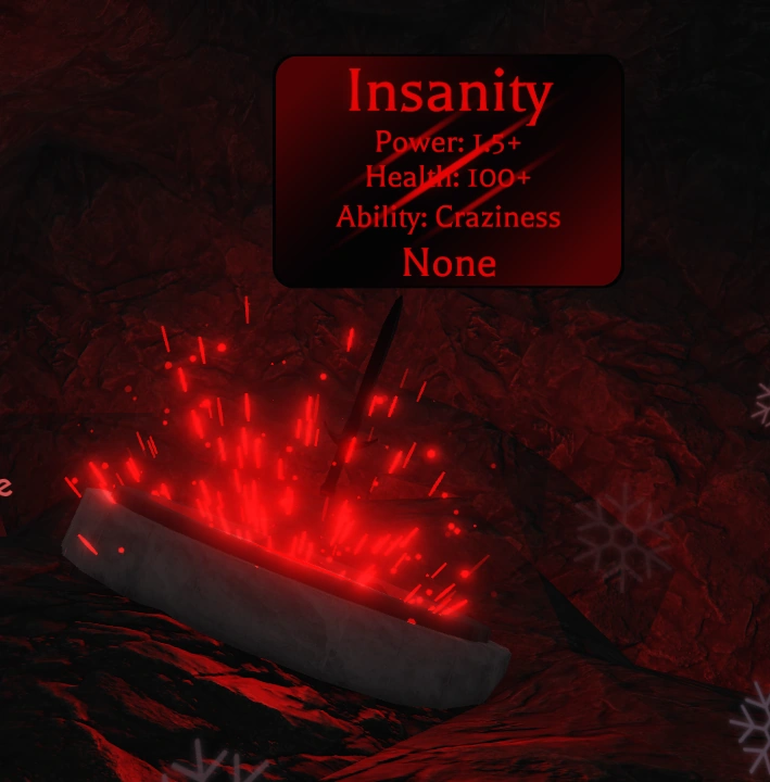 Insanity | Killstreak Swords V3 Remake Wiki | Fandom