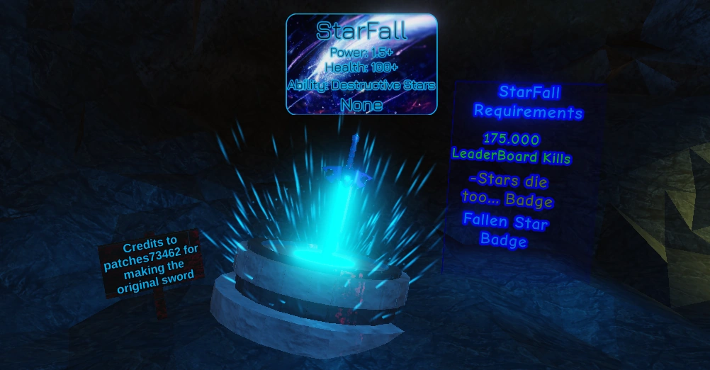 StarFall | Killstreak Swords V3 Remake Wiki | Fandom