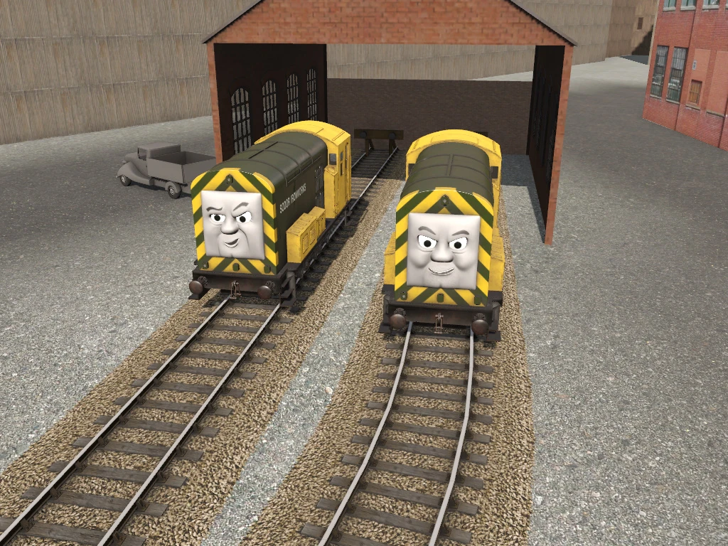Iron Arry and Iron Bert | KTJ Railway Adventures Wiki | Fandom