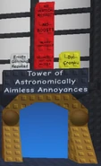 Tower of Astronomically Aimless Annoyances/Gallery | Juke's Towers of ...