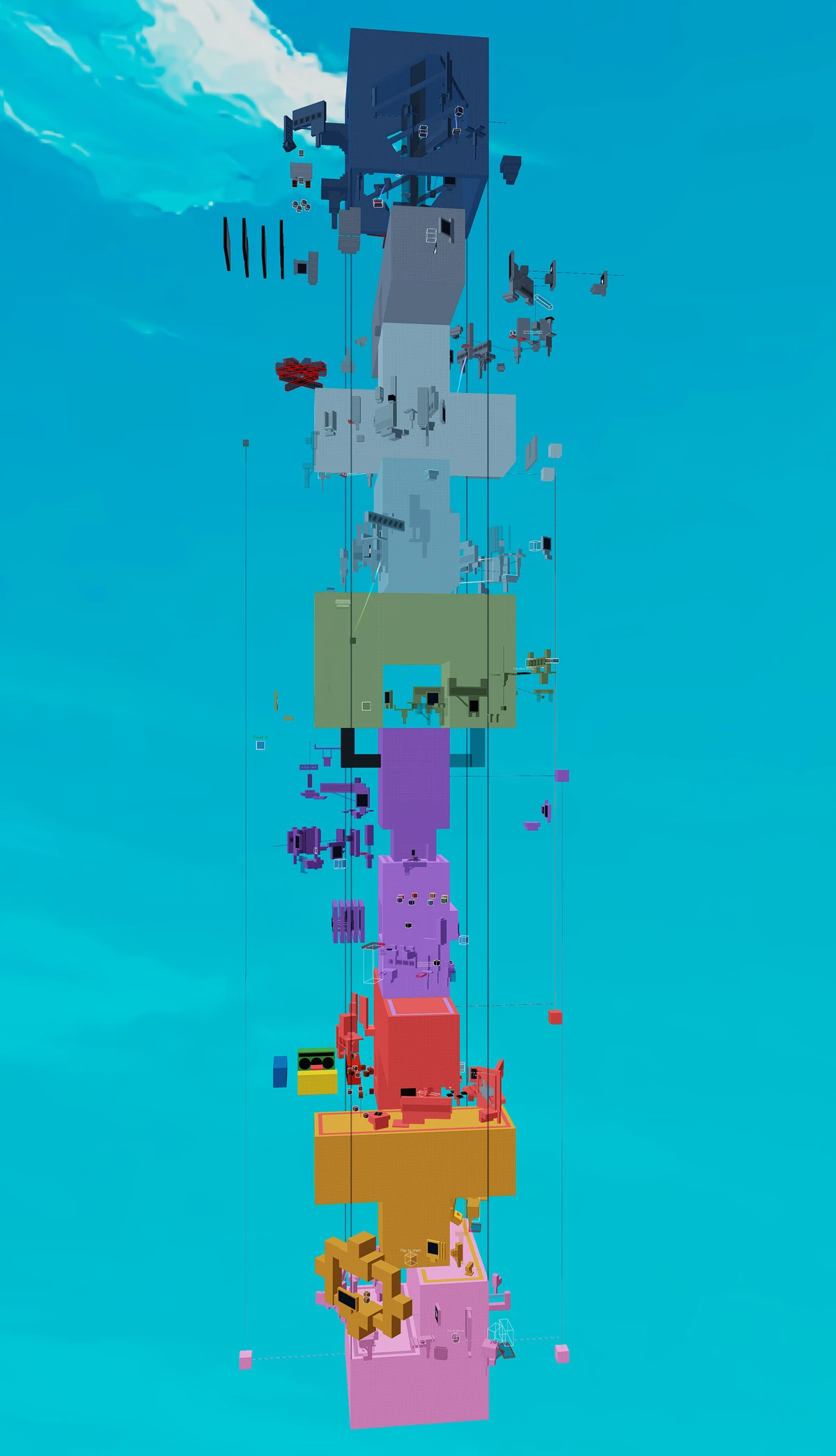 Tower of A Tetromino Disaster | Juke's Towers of Hell Wiki | Fandom