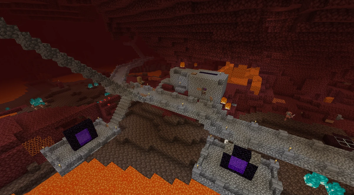 Nether Highway Network | Kufmal Empire Minecraft Realm Wiki | Fandom
