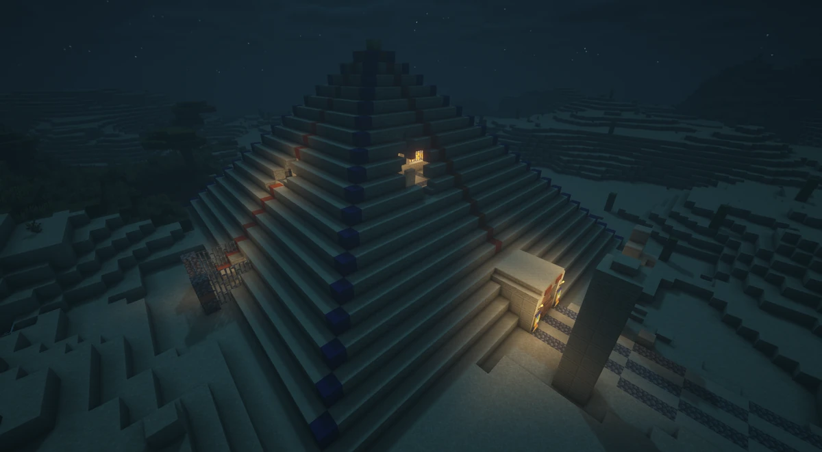 Pyramid of Shathenaten | Kufmal Empire Minecraft Realm Wiki | Fandom