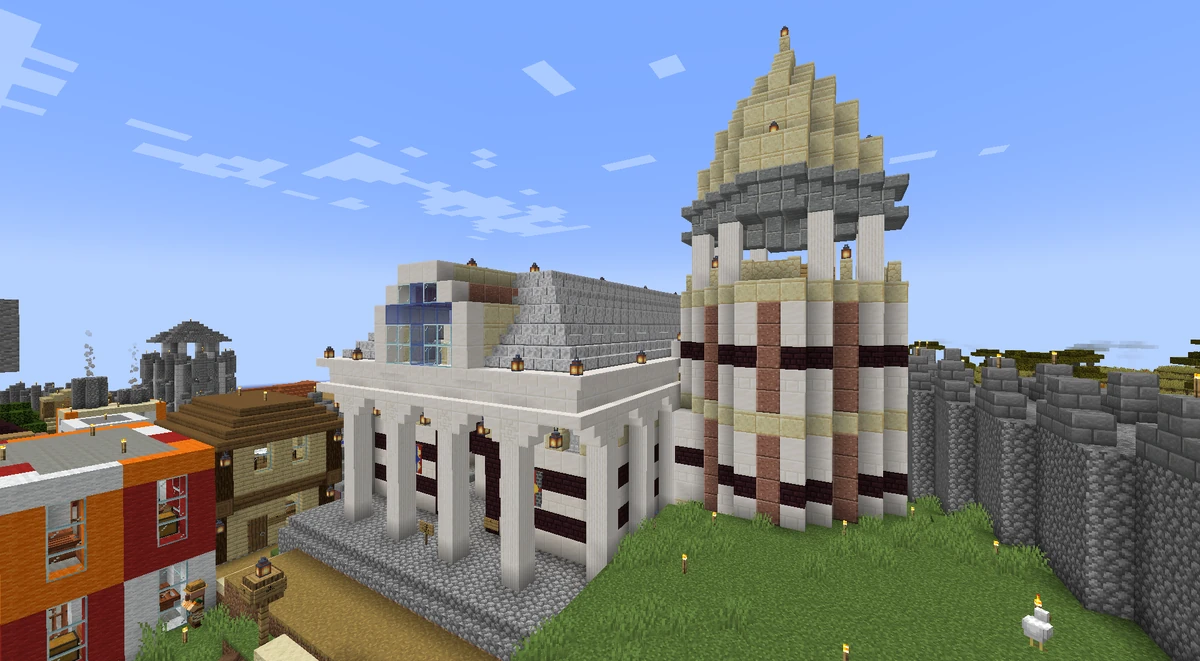 Thermae Publicae Castelli Jennings | Kufmal Empire Minecraft Realm Wiki ...