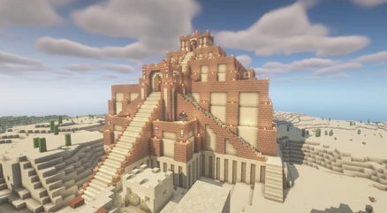 Great Ziggurat of the Cape | Kufmal Empire Minecraft Realm Wiki | Fandom