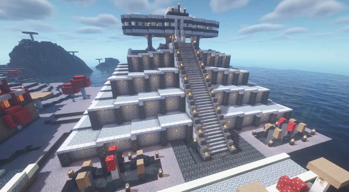 Pyramid of Education | Kufmal Empire Minecraft Realm Wiki | Fandom