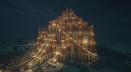 Great Ziggurat of the Cape | Kufmal Empire Minecraft Realm Wiki | Fandom