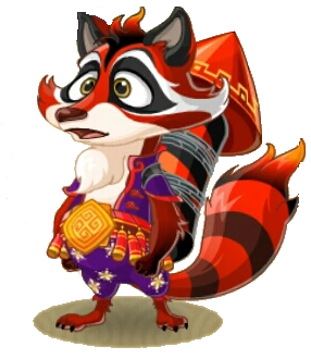 Firework Raccoon | Kung Fu Pets Wiki | Fandom
