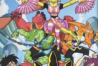 kung fu dino posse coloring pages