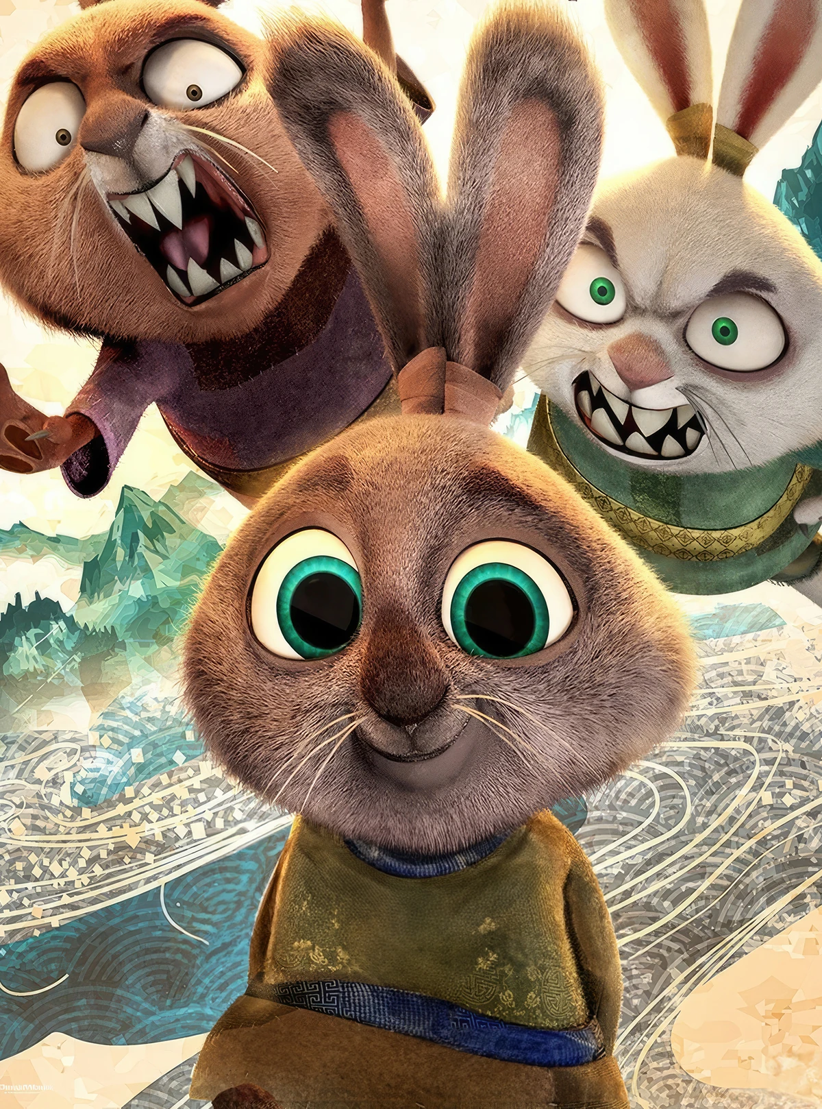 Rabbit Trio | Kung Fu Panda Wiki | Fandom