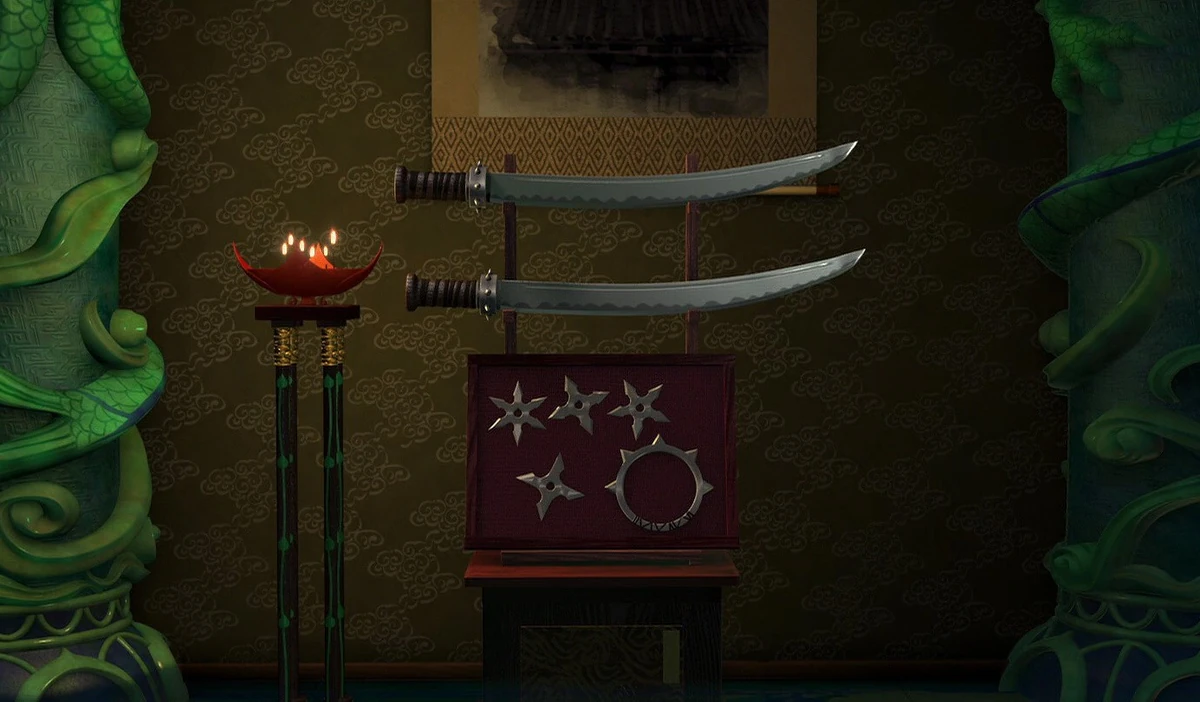Set of Ninja Weapons | Kung Fu Panda Wiki | Fandom